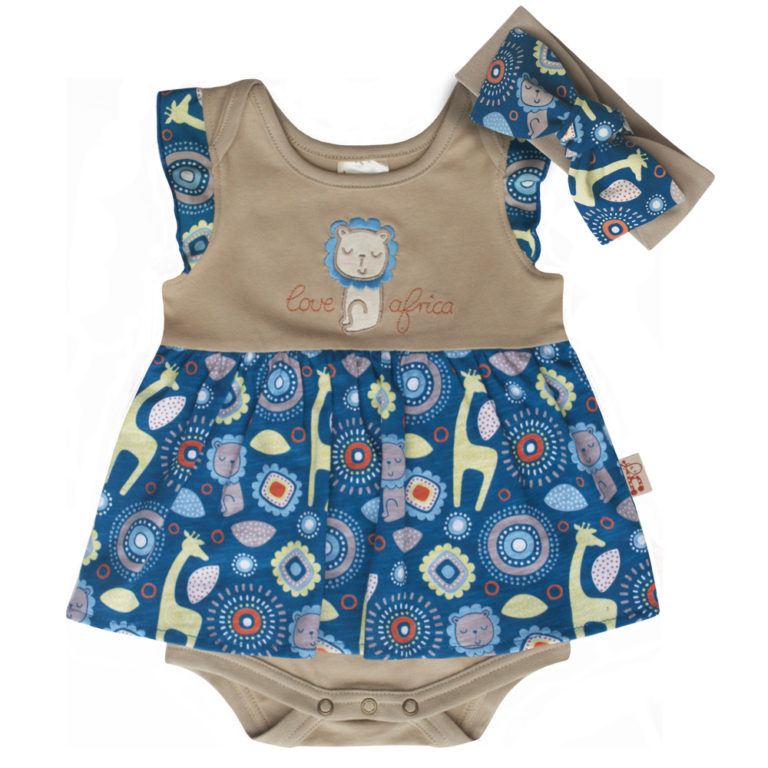 Melon & Rust Baby Overall - Haremshose - Ubuntu World